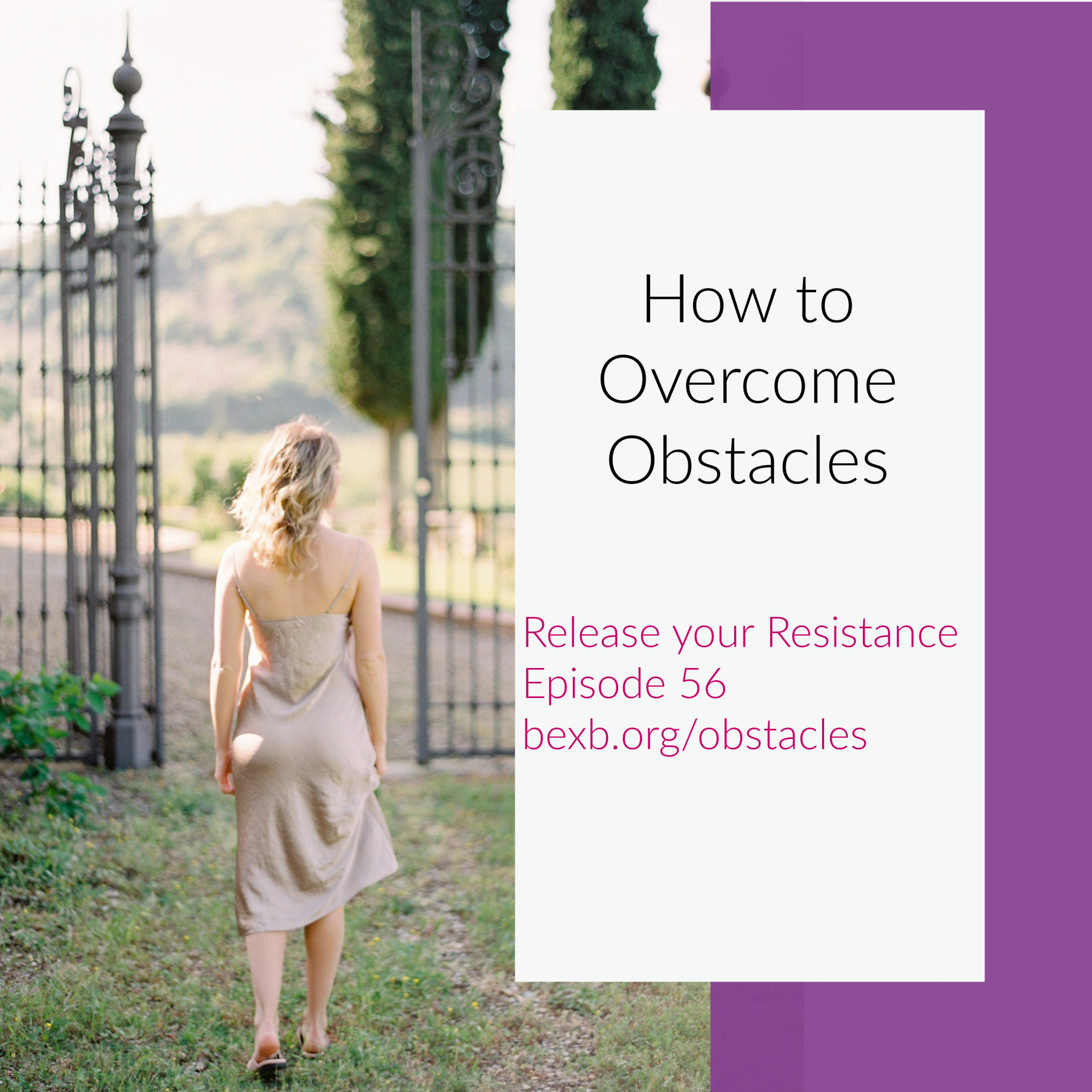 How to Overcome Obstacles towards your Goal - Bex Beltran