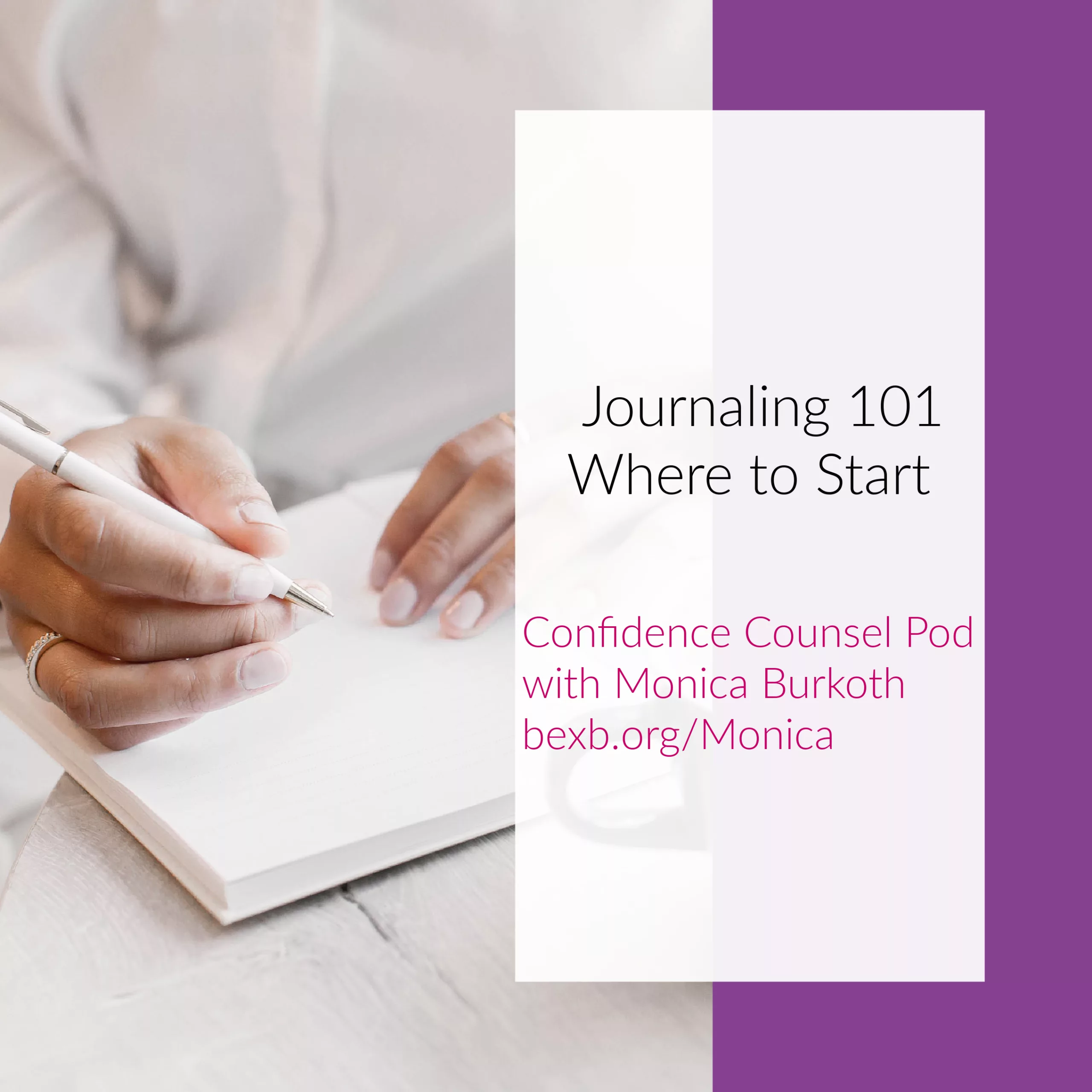 Journaling 101 - Where to Start - Bex Beltran